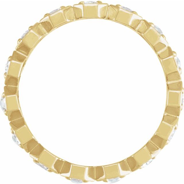 .50 Carat U Cut Pave' Band – Carpenter and Sons Fine Jewelry